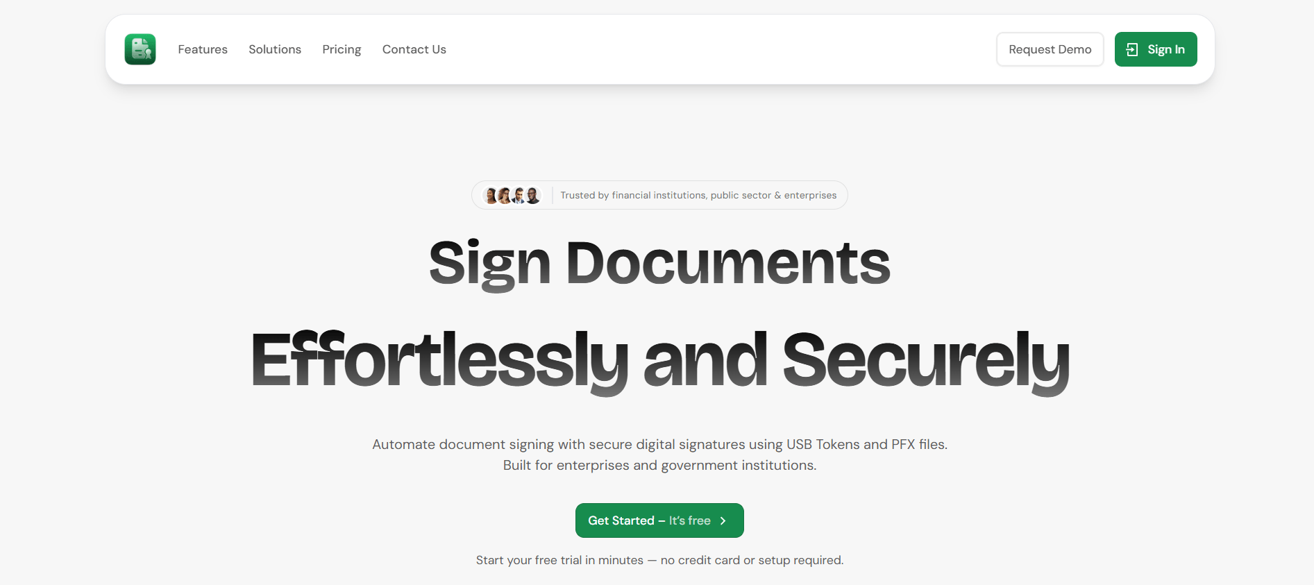 Auto Doc Signer – Automated Digital Document Signing Solution